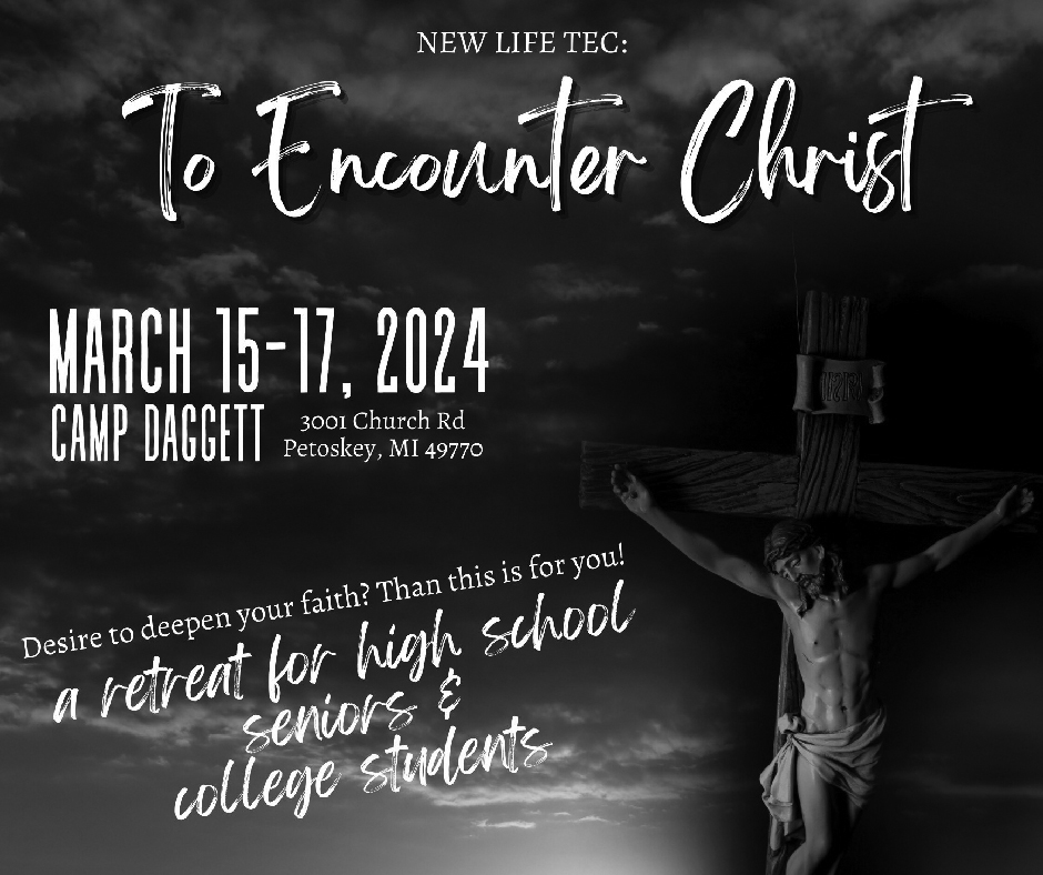Diocese of Gaylord | to encounter christ BW
